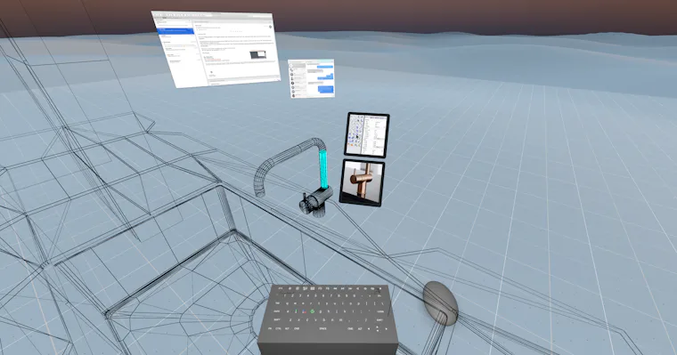 Ex-Apple Employee designs VR-OS, a concept for immersive desktop computing