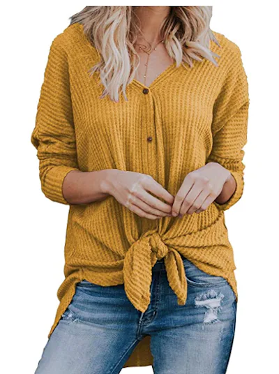 28 Comfortable Tops That Look Good On Everyone & Are All Under $30 On ...