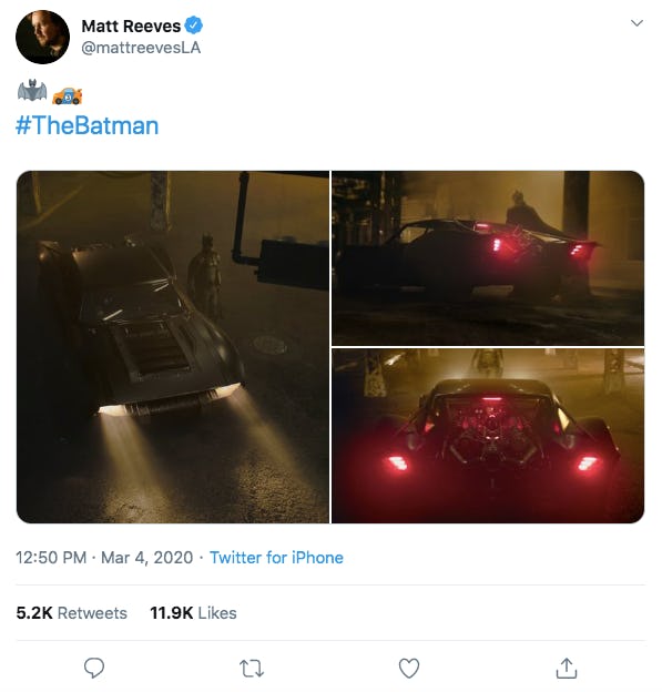 'The Batman' Batmobile photos: What Pattinson's gritty muscle car is ...