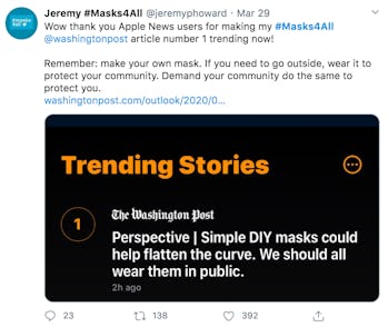 How a social media movement is changing mask policy with a powerful symbol