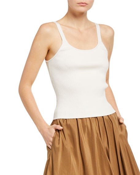 7 Best Simple White Tank Tops For Summer — & How All The Fashion Girls ...