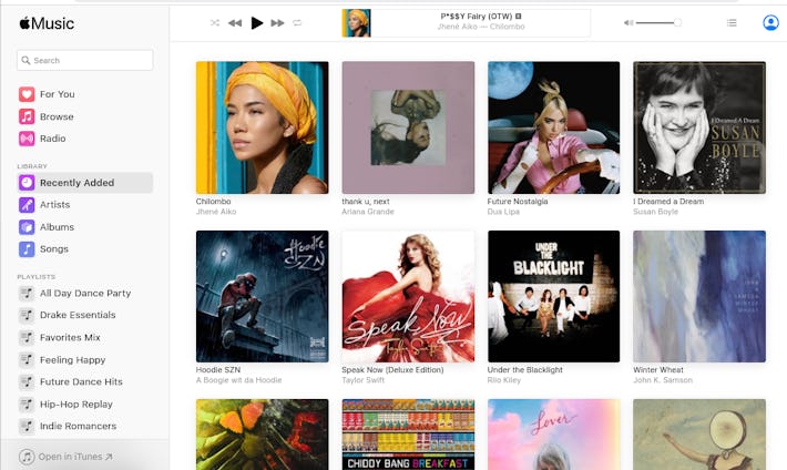 Apple Music finally works in a web browser so you can stream from anywhere
