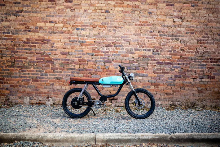 Huck Cycles' electric mopeds go heavy on retro-future style