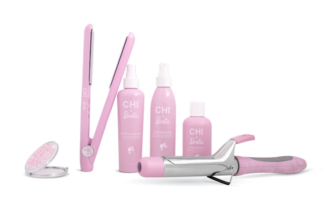 Barbie & Chi Collaborated On A Line Of Pink Hair Care Products