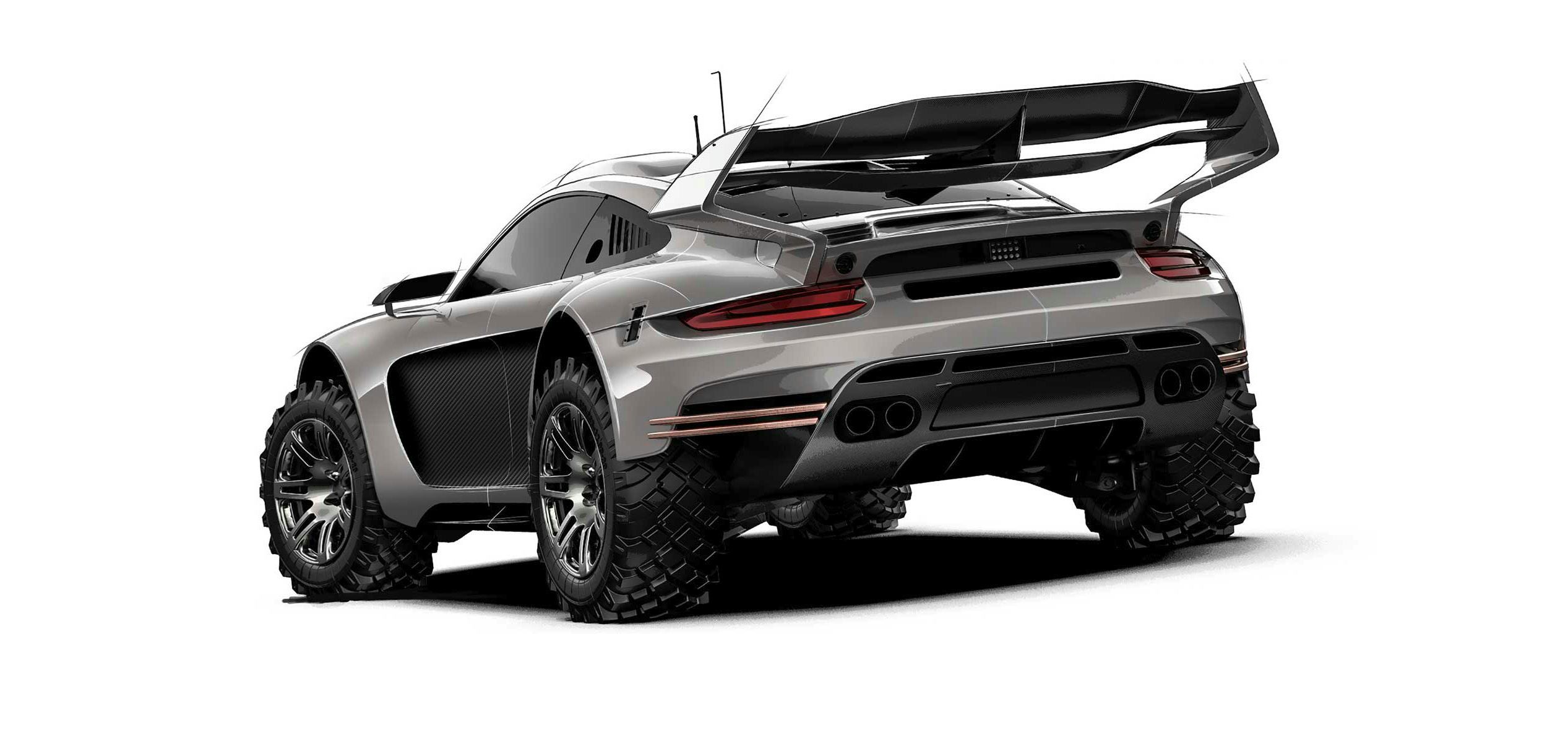 This body kit makes the Porsche 911 the ultimate apocalypse ride
