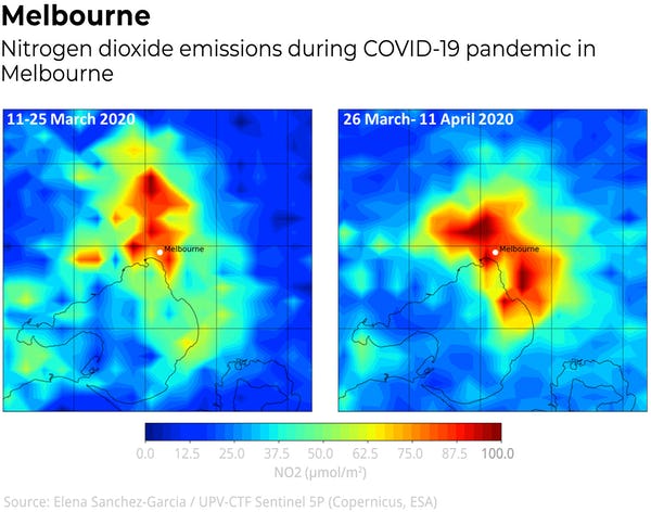 How air pollution changed during Covid-19: 5 scientific images from ...