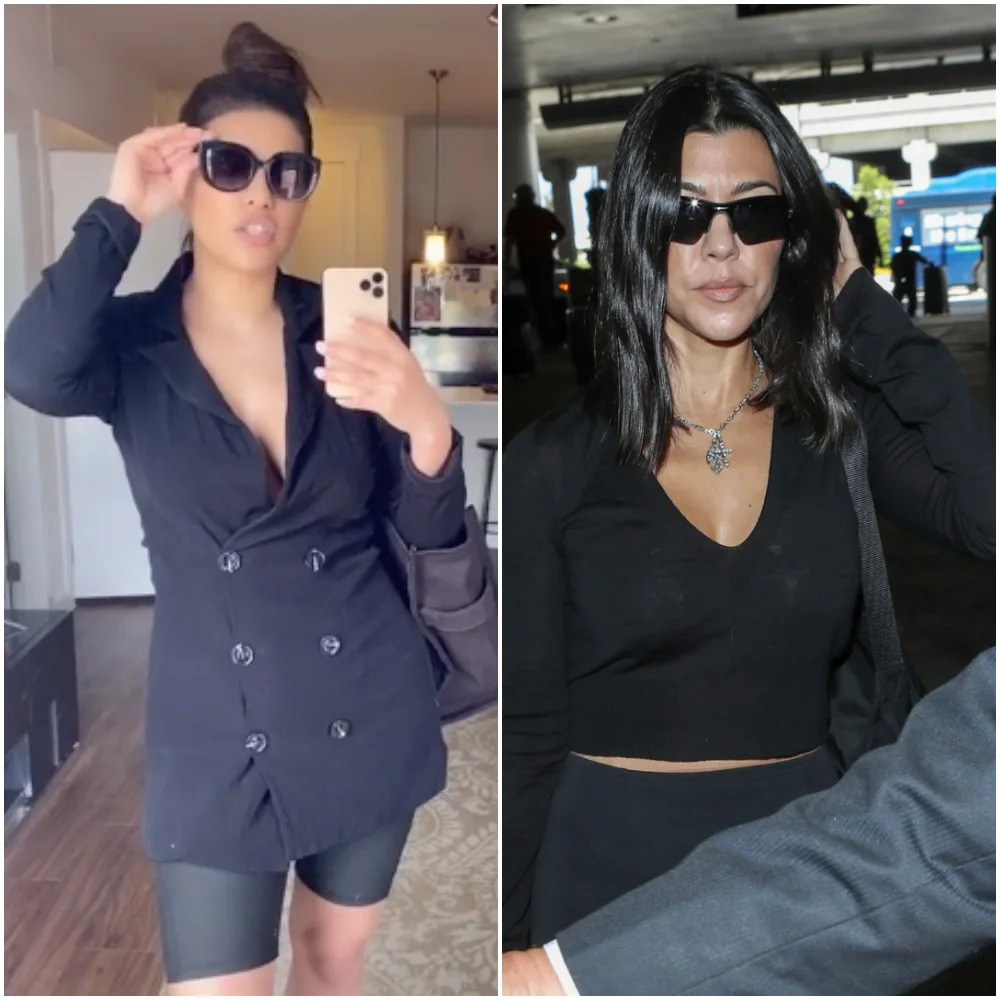 Who Is Gabby Hernandez? The TikToker Looks Exactly Like Kourtney Kardashian