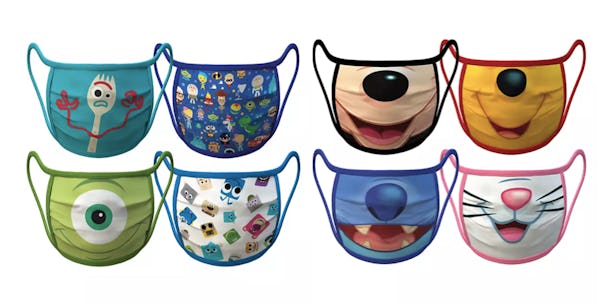 Disney Debuts Cloth Face Masks With Forky, Winnie The Pooh & More