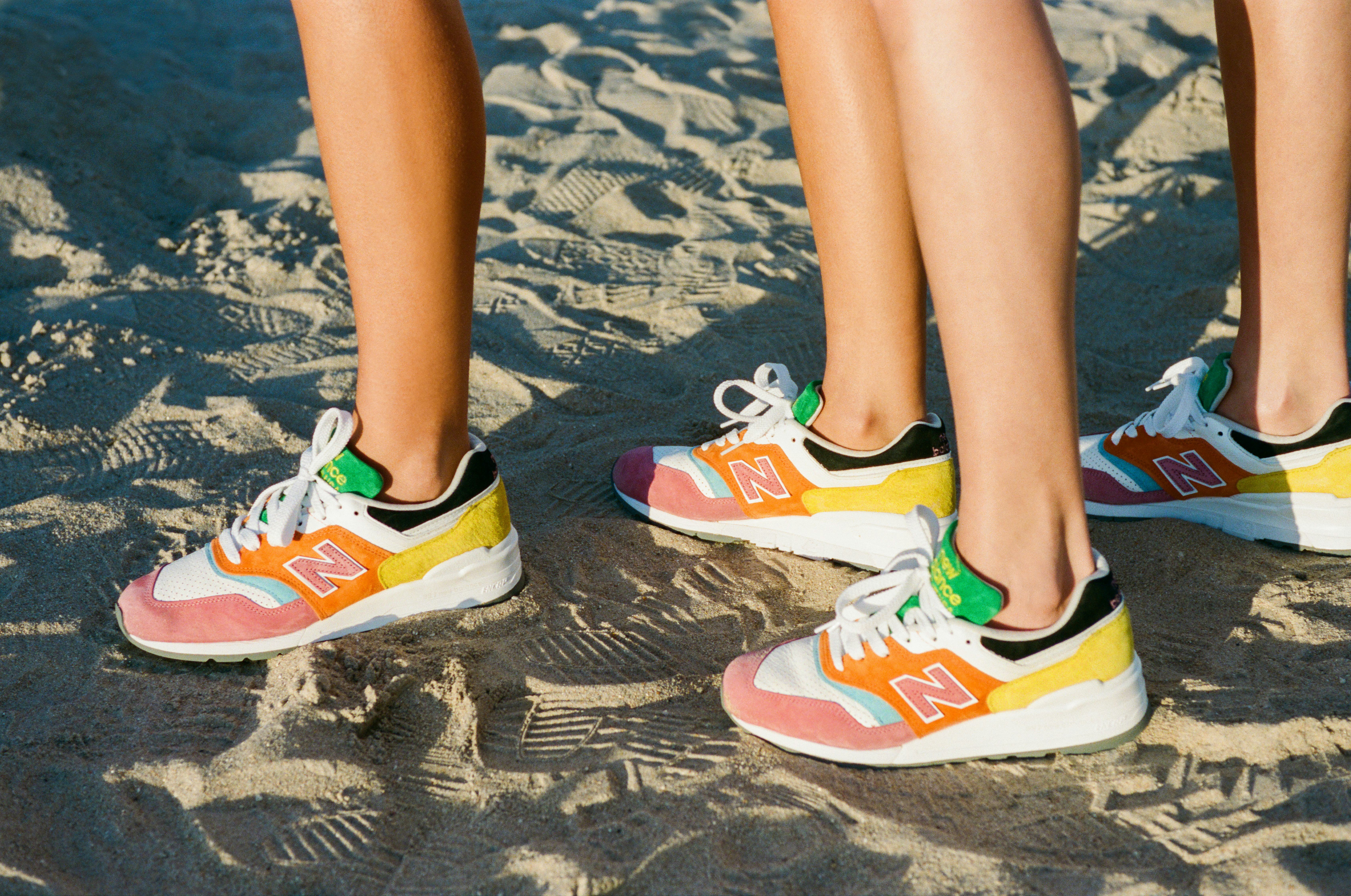 Staud & New Balance Have A Colorful New Collab