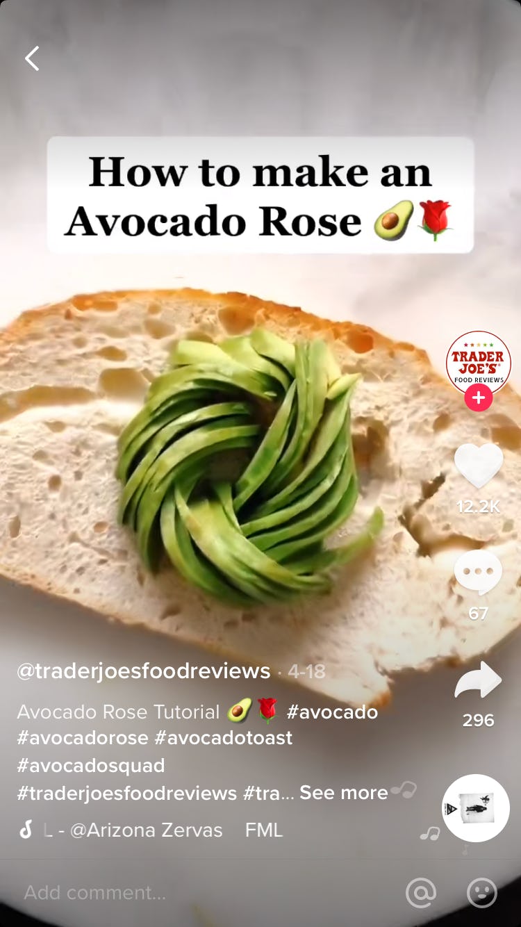 Here's How To Make Avocado Roses From TikTok, So You Can Avo Cute Snack