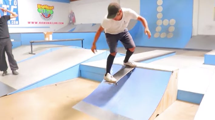 I wanted to see someone skate Apple's $700 Mac Pro wheels. Braille ...