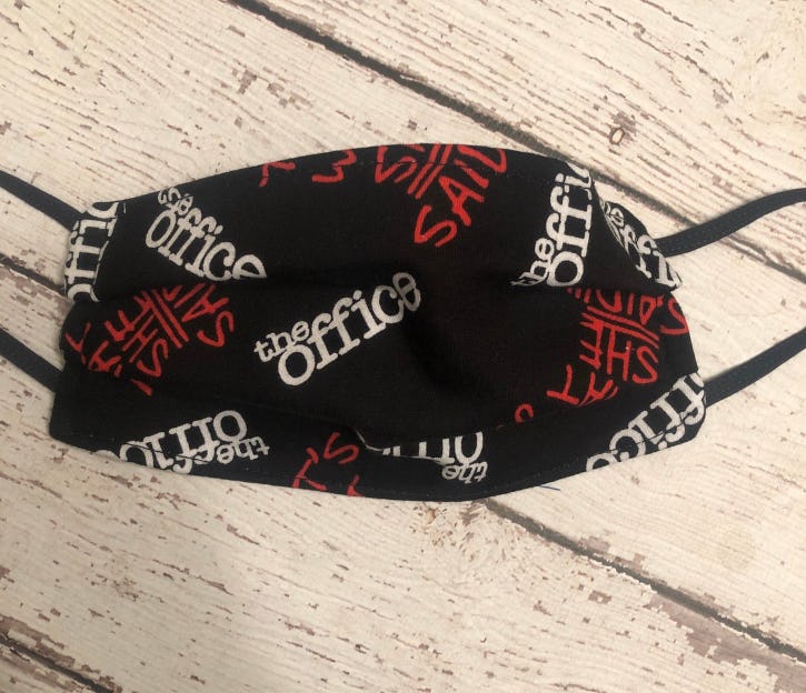 10 'The Office' Face Masks On Etsy For Social Distancing Dunder Mifflin ...