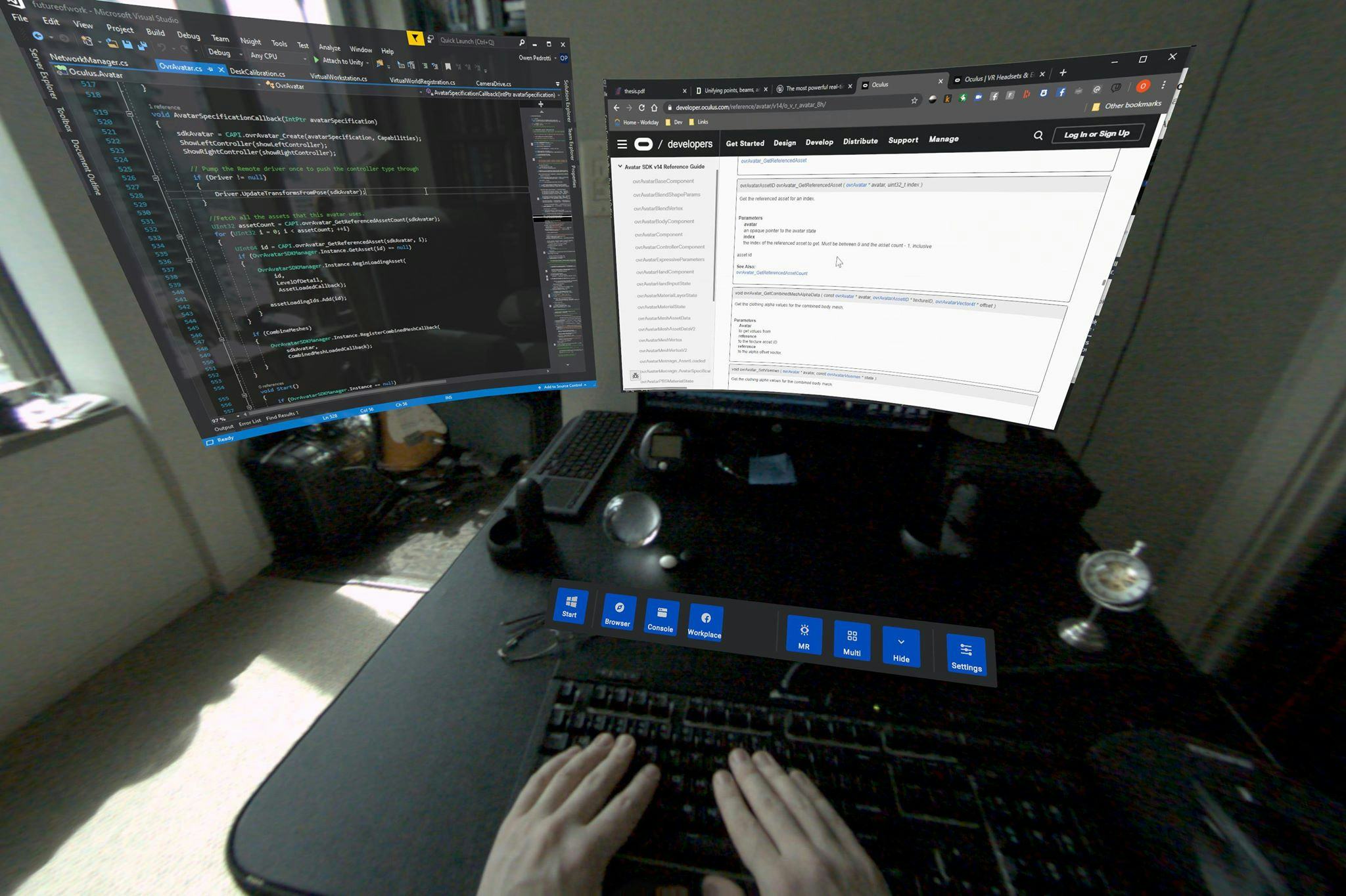 Mark Zuckerberg wants you to jack into a VR headset for work