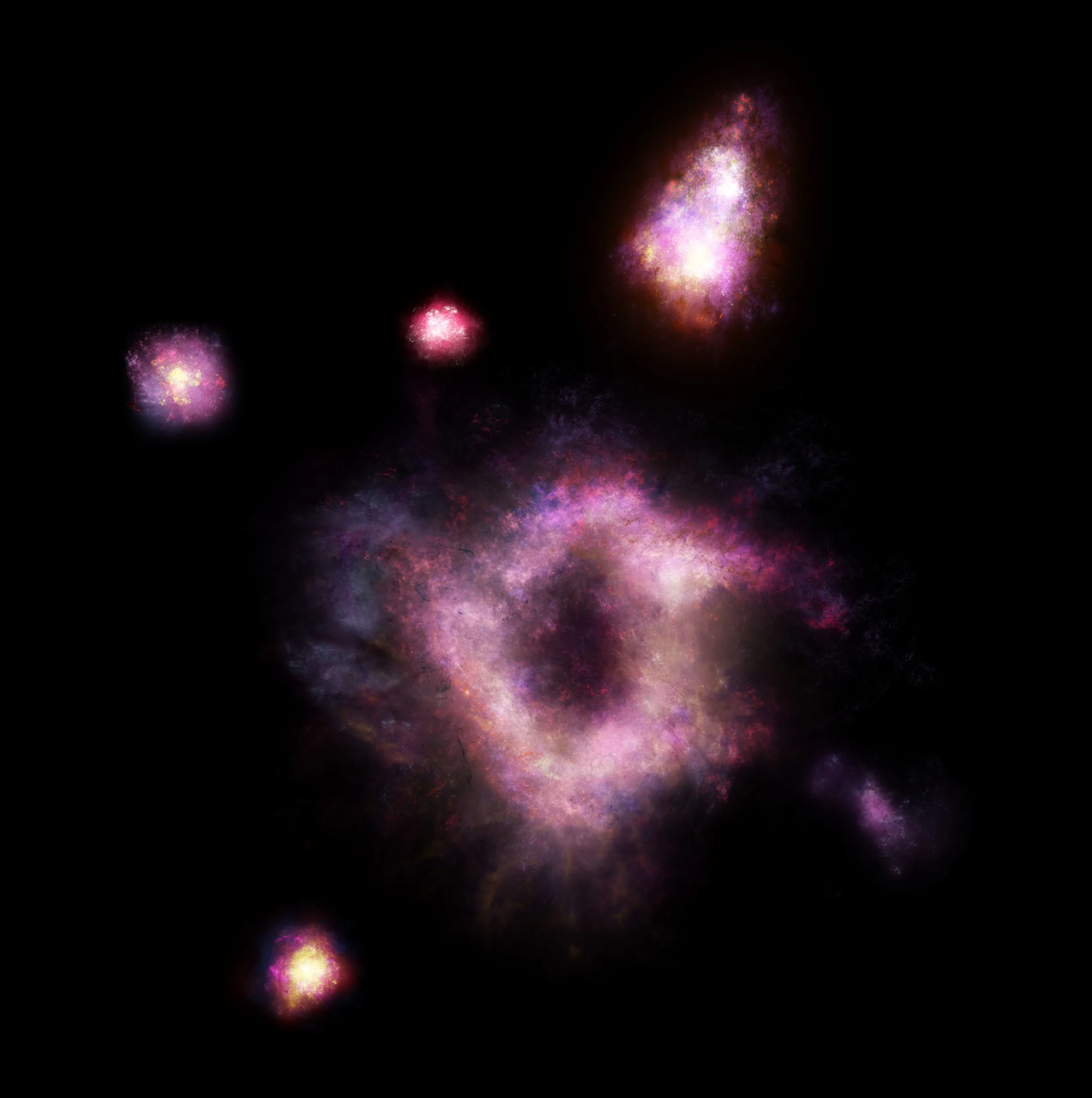 Astronomers observe rare 'cosmic ring of fire' for the first time in ...