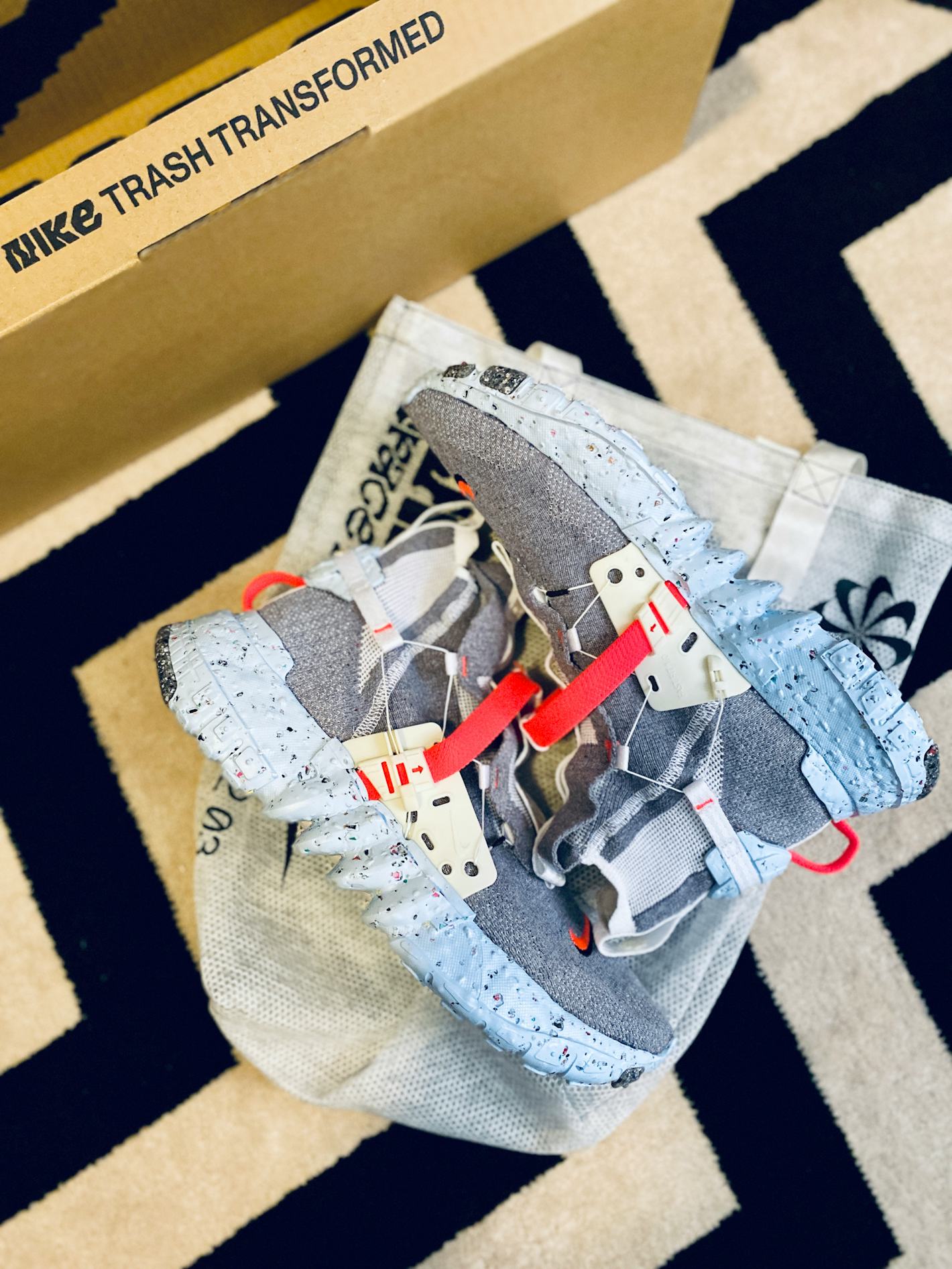 Wearing Nike's 'Space Hippie' sneakers: Trash has never looked so good