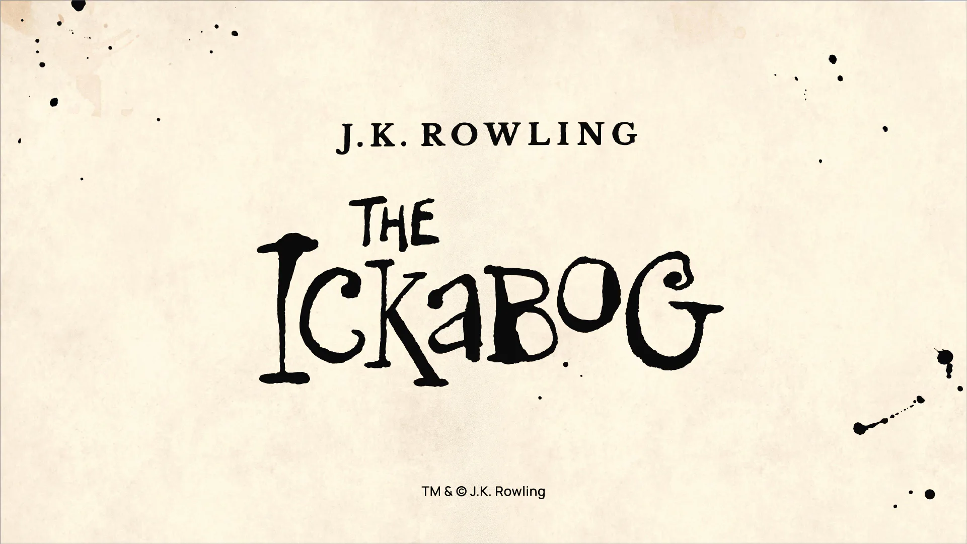 J.K. Rowling's New Book 'The Ickabog' Will Be Released Online For Free