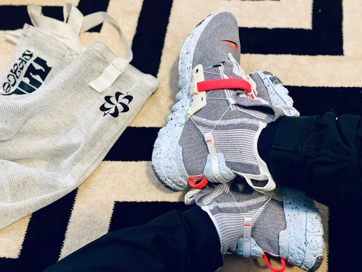 Wearing Nike's 'Space Hippie' sneakers: Trash has never looked so good