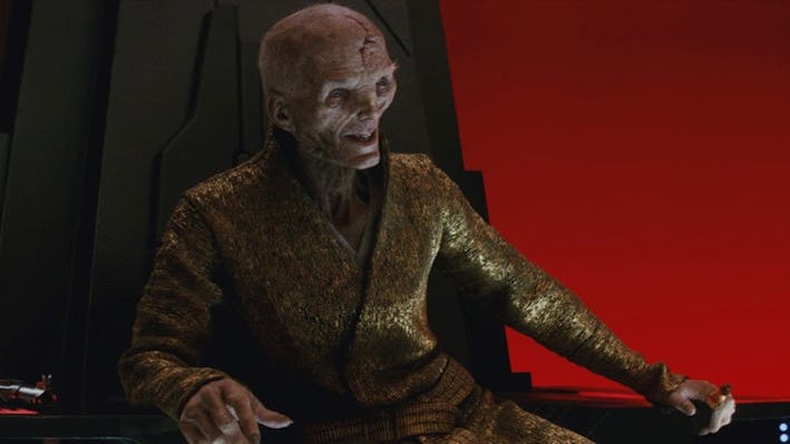 Star Wars theory: Palpatine made Snoke from a shadowy prequels villain