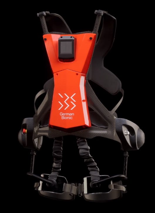 German firm debuts a carbon fiber mech suit that makes it possible to ...