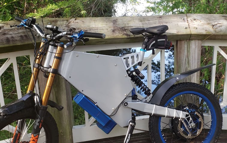 This DIY electric bike is monstrously beautiful, dangerously fast