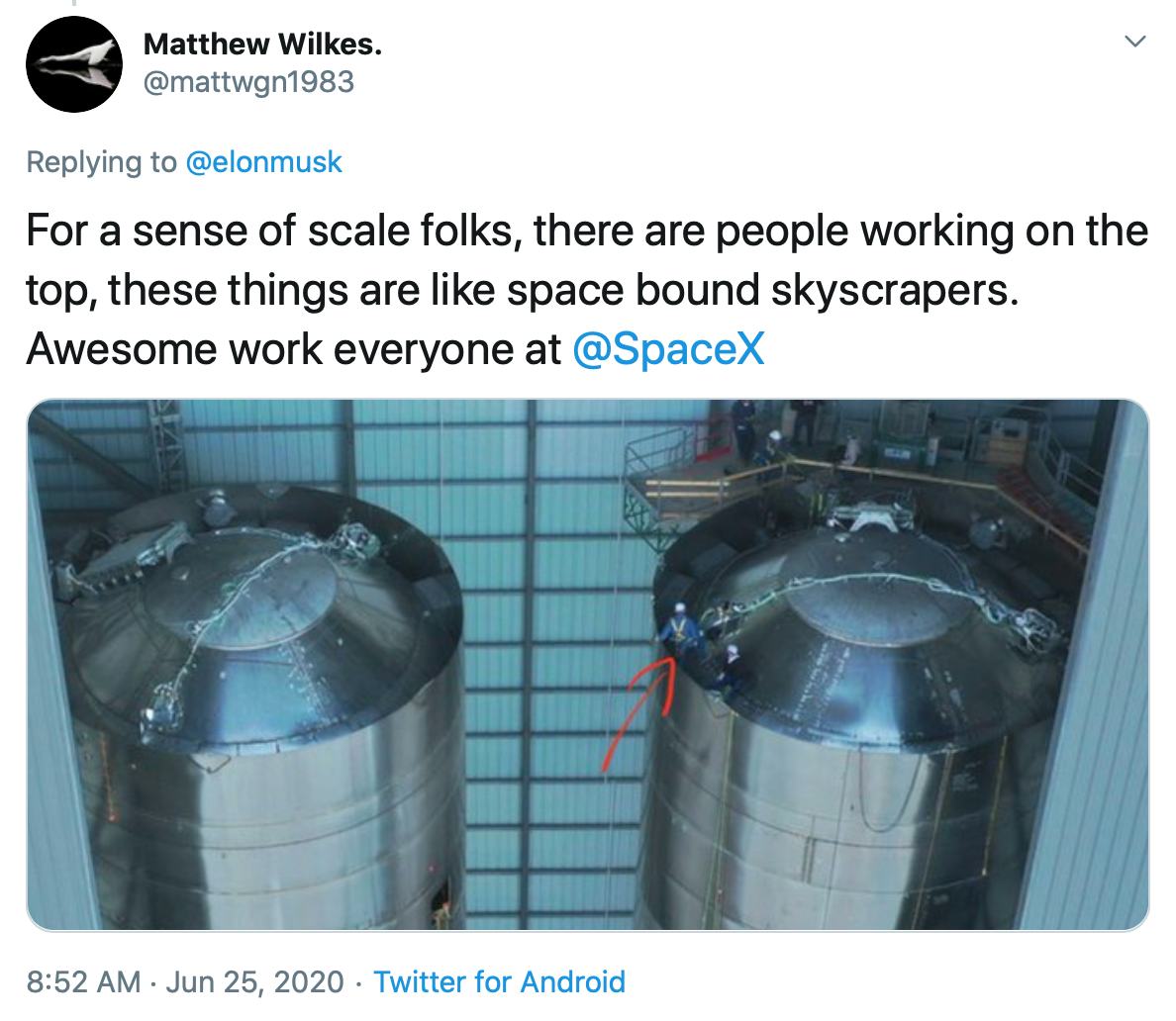 SpaceX Starship: Elon Musk shares stunning image that shows tank’s real ...