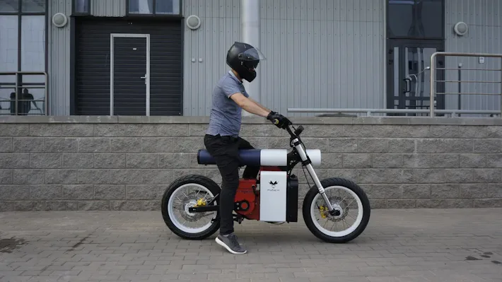 The Punch Moto is an electric motorcycle for Marxists who read 'Us Weekly'