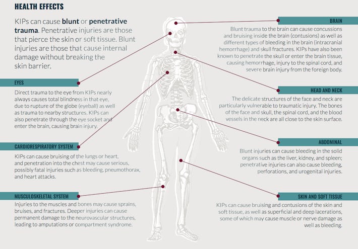 Scientists debunk the most dangerous myth about rubber bullets