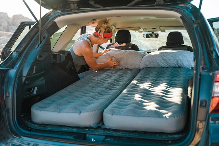 Luno's custom air mattresses turn almost any car into a bed on wheels