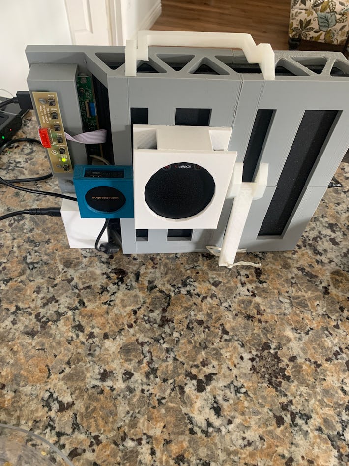 Someone made a "portable" PS4 with a 13.3-inch screen