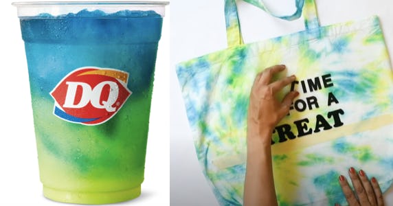 Dairy Queen’s Twisty Misty Tie-Dye Video Tutorial Is A DIY Dream