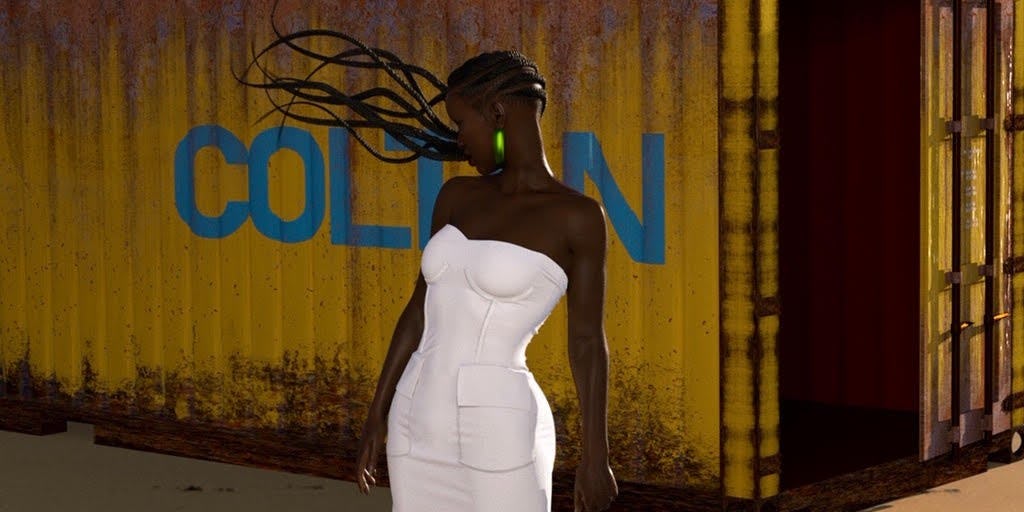 Hanifa Designer Anifa Mvuemba's 3D Virtual Runway Show Broke The Internet