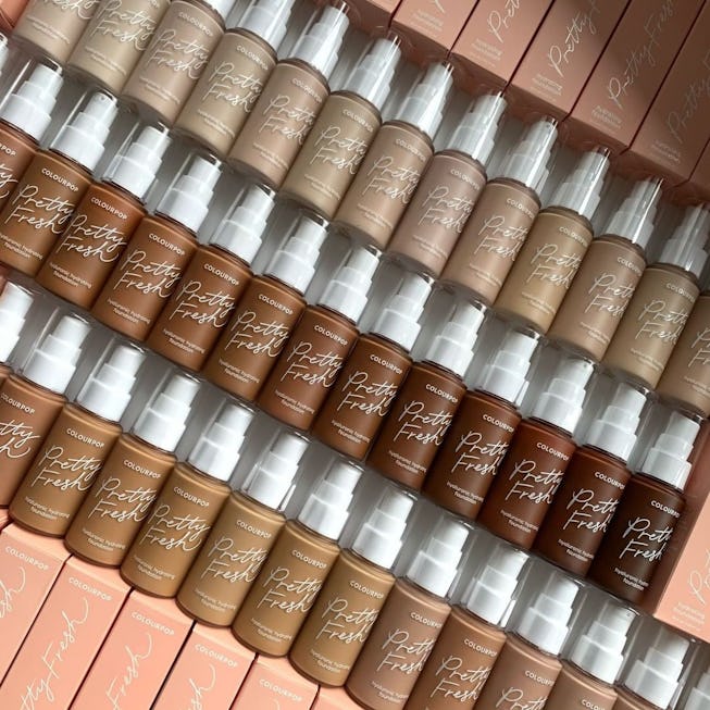 The ColourPop Pretty Fresh Foundation Is Here With 42 Shades