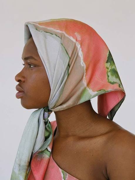 Silk Scarf Face Coverings Are The On-Trend Masking Hack With Science On ...
