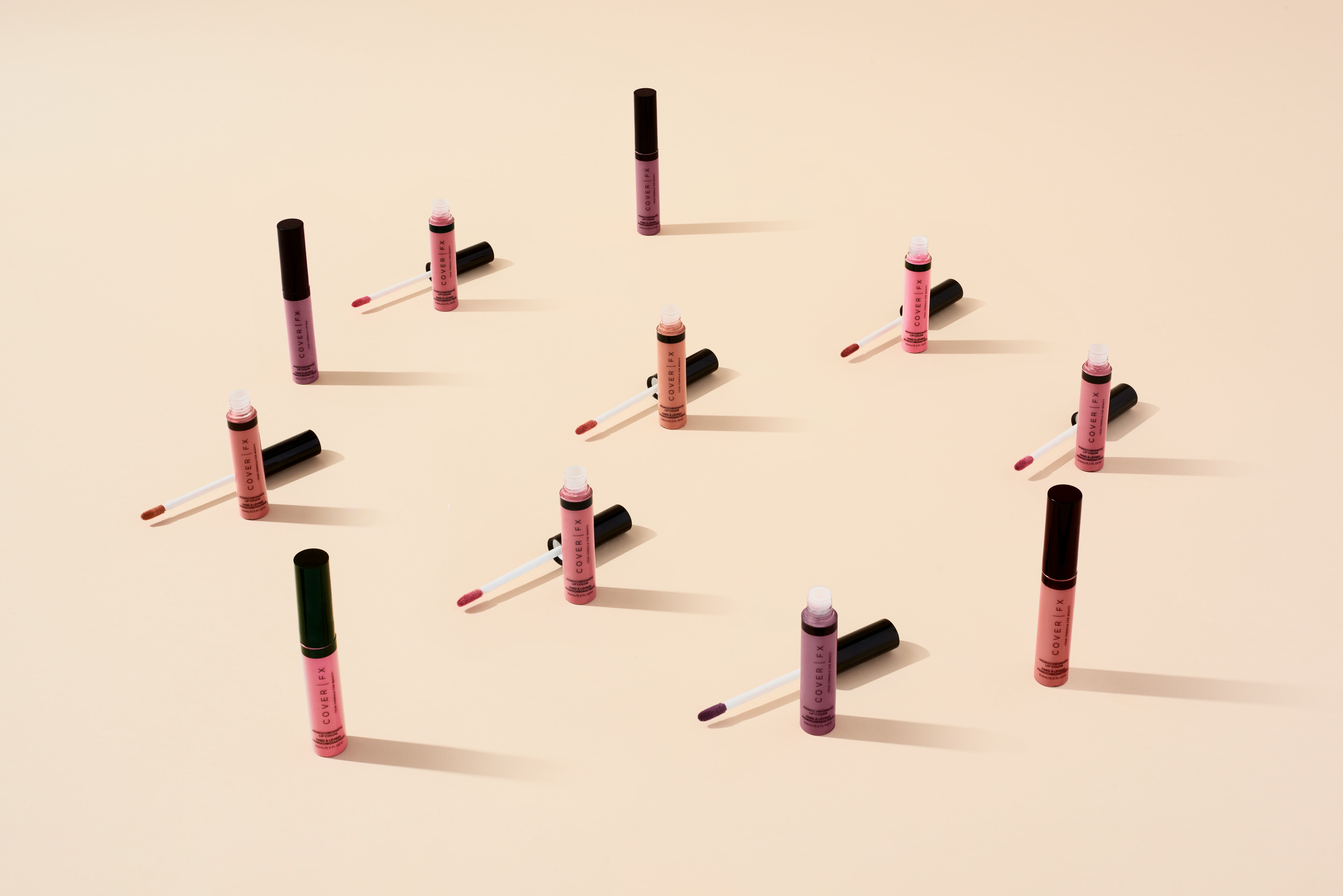 Cover FX's Monochromatic Lip Color Features 6 Shades Of A Matte Formula ...