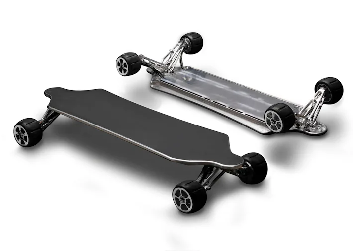 The Hunter Board is a 34 mph electric skateboard with Tesla-level ambitions