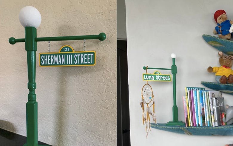 This Personalized 'Sesame Street' Sign Is Perfect For The Littlest Fans