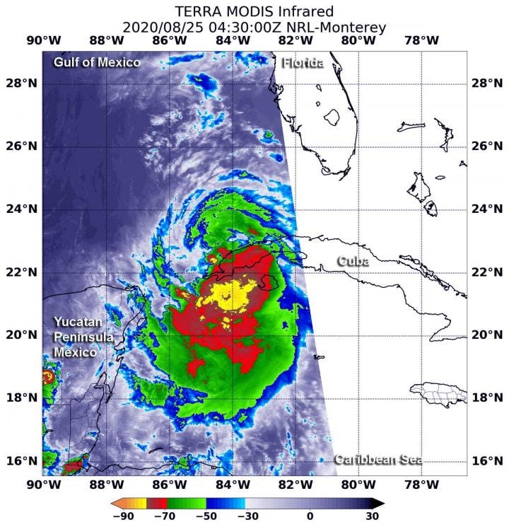 Hurricane Laura: 6 terrifying images of the storm as seen from space