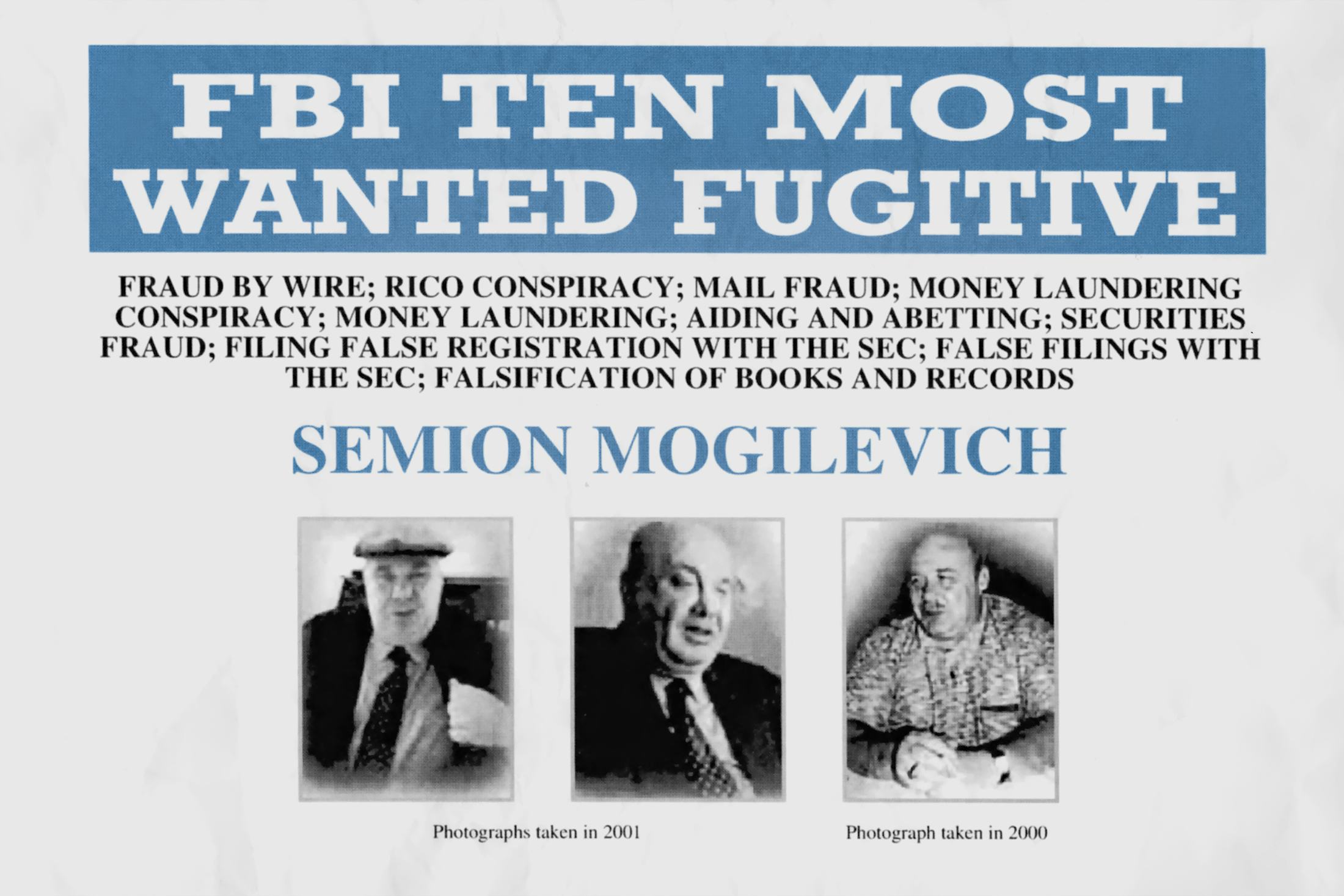 Where's Semion Mogilevich Now? He May Never Be Prosecuted