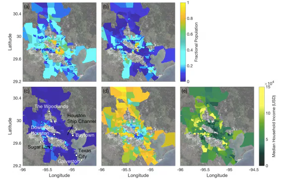 You can see American air pollution inequality from space