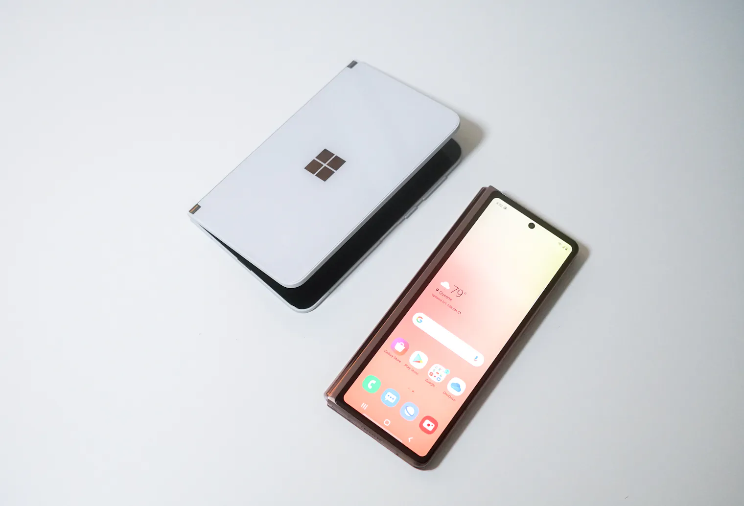 We got the Galaxy Z Fold 2 early. Here's how it compares to the Surface Duo