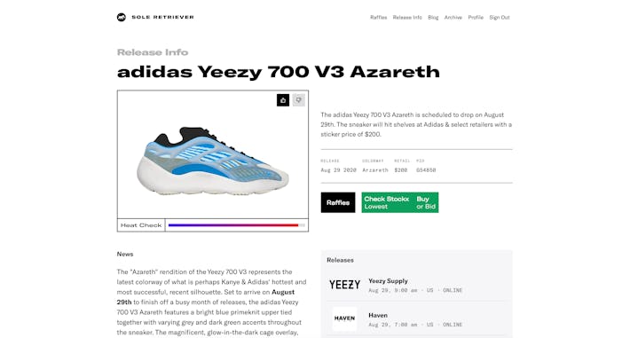 Here's your one-stop shop to enter the most hyped sneaker raffles