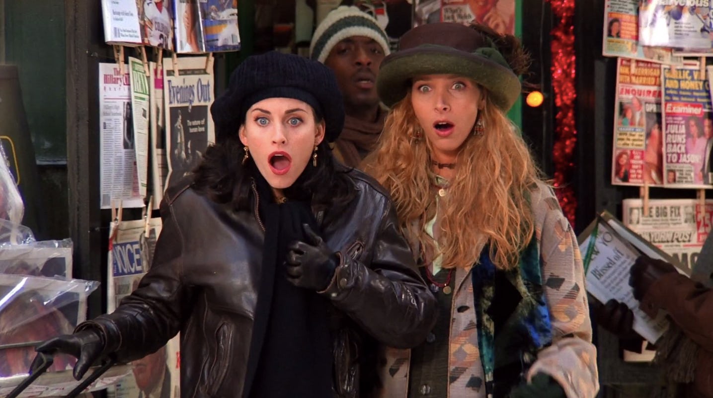 The 11 Best "Friends" Fashion Looks Include This Resurrected '90s Dress