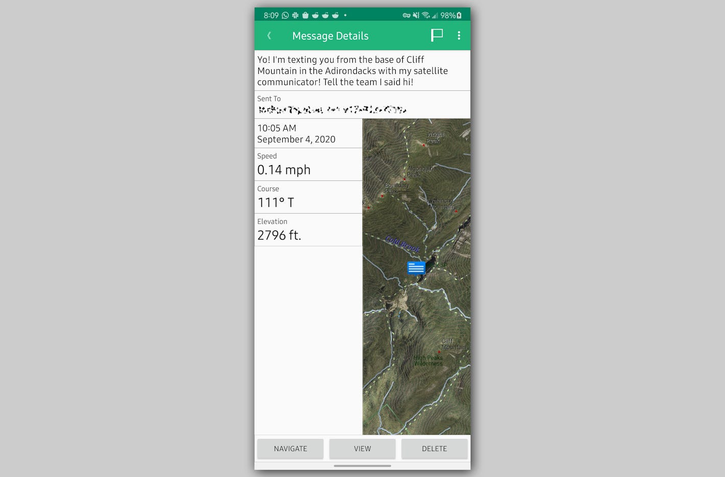 How to send text messages from anywhere with the InReach Mini satellite ...