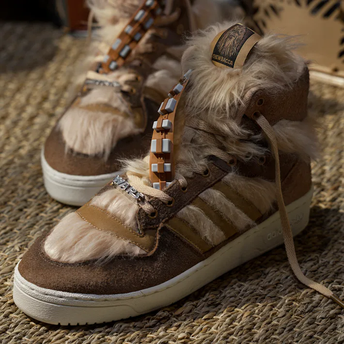 Adidas' 'Chewbacca' sneaker is amazingly covered in Wookiee hair
