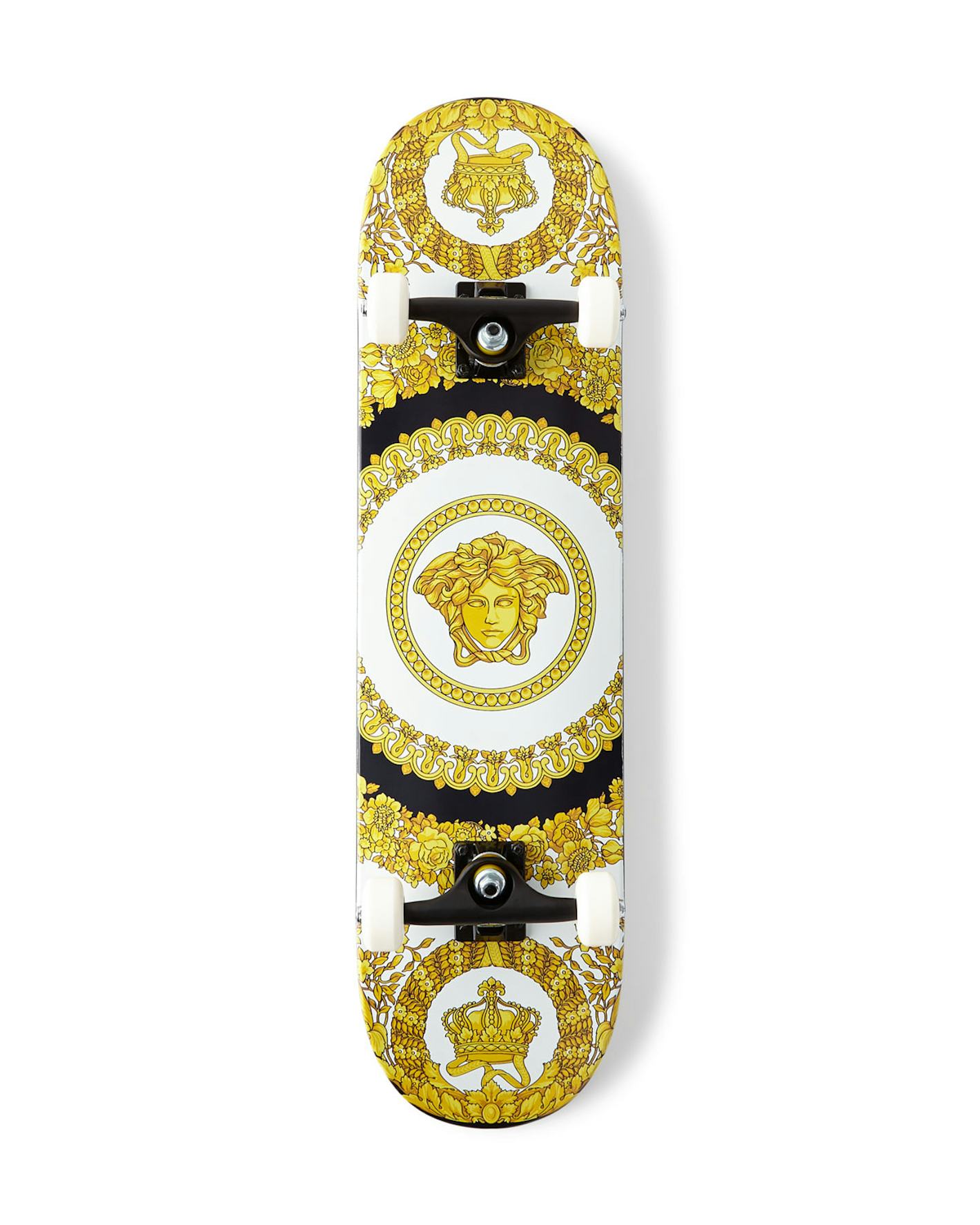 Would you ride this $800 Versace skateboard?