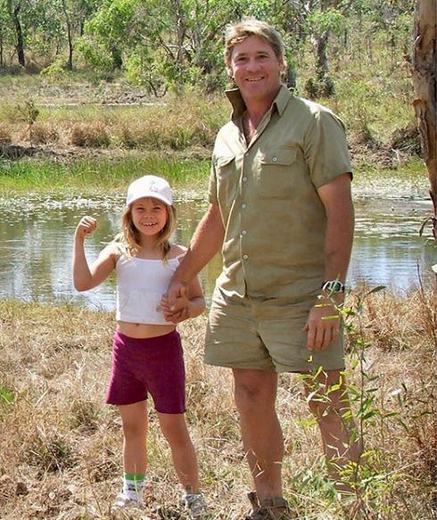 Sweet Throwback Photos Of Bindi & Steve Irwin To Make You Smile
