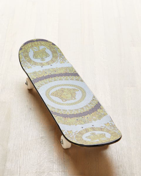 Would you ride this $800 Versace skateboard?