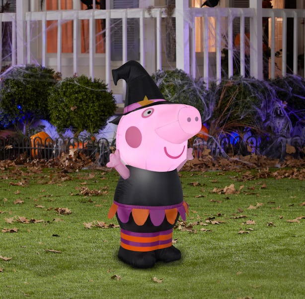This Peppa Pig Witch Inflatable Is Going To Oink All The Spells At You