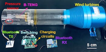 "Micro-energy" invention scavenges the wind that turbines miss