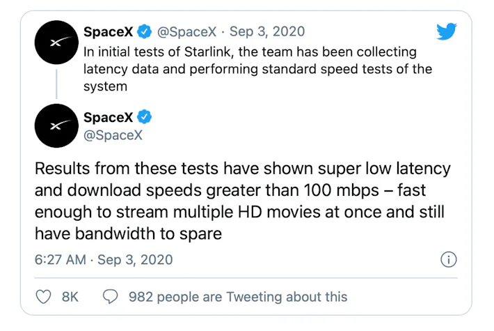 Starlink is already fast enough to stream simultaneous HD movies